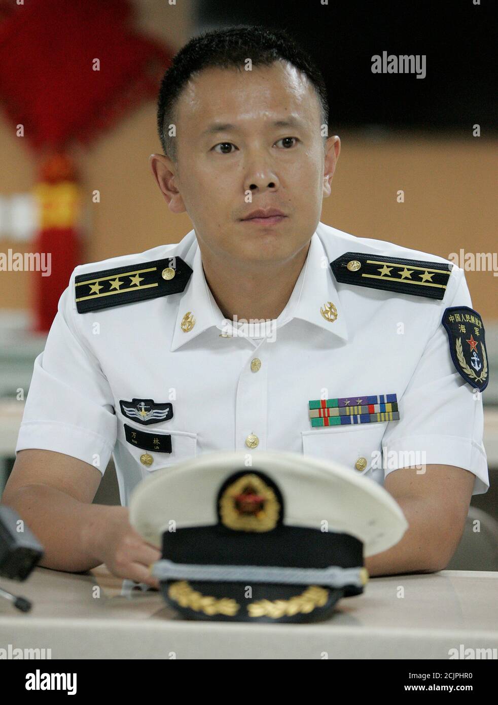 Pla navy officer hi-res stock photography and images - Alamy