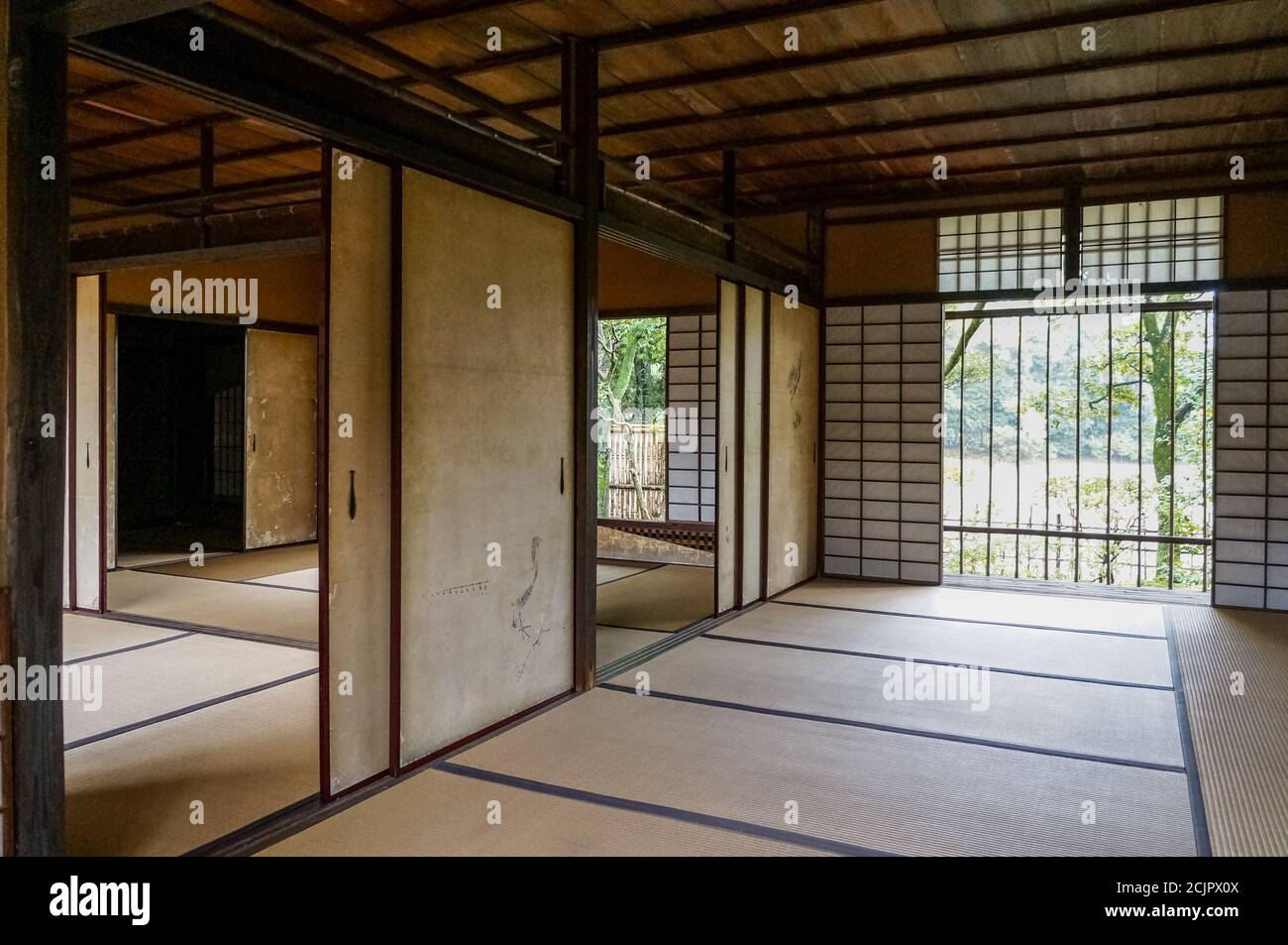 Shoiken Teahouse, Katsura Imperial Villa. Traditional chaya (teahouse ...