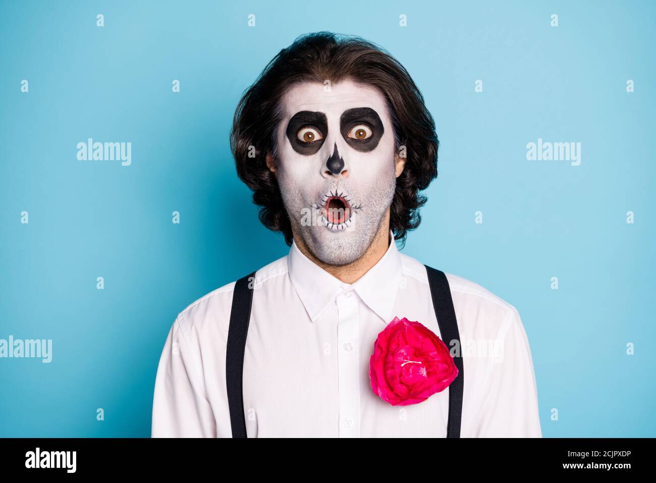 Creepy demonic male hi-res stock photography and images - Alamy
