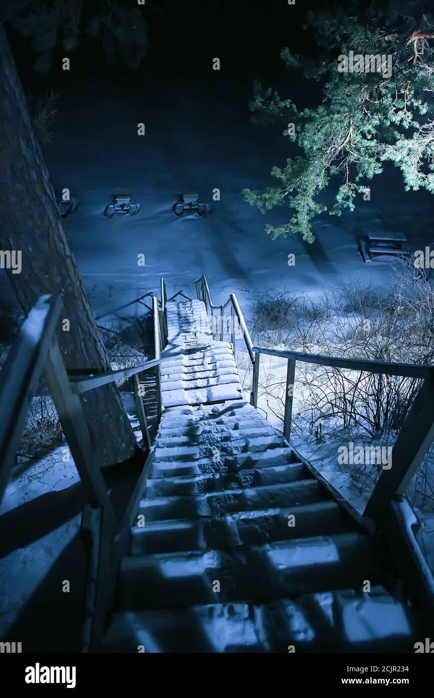 Broken ladder wood hi-res stock photography and images - Alamy