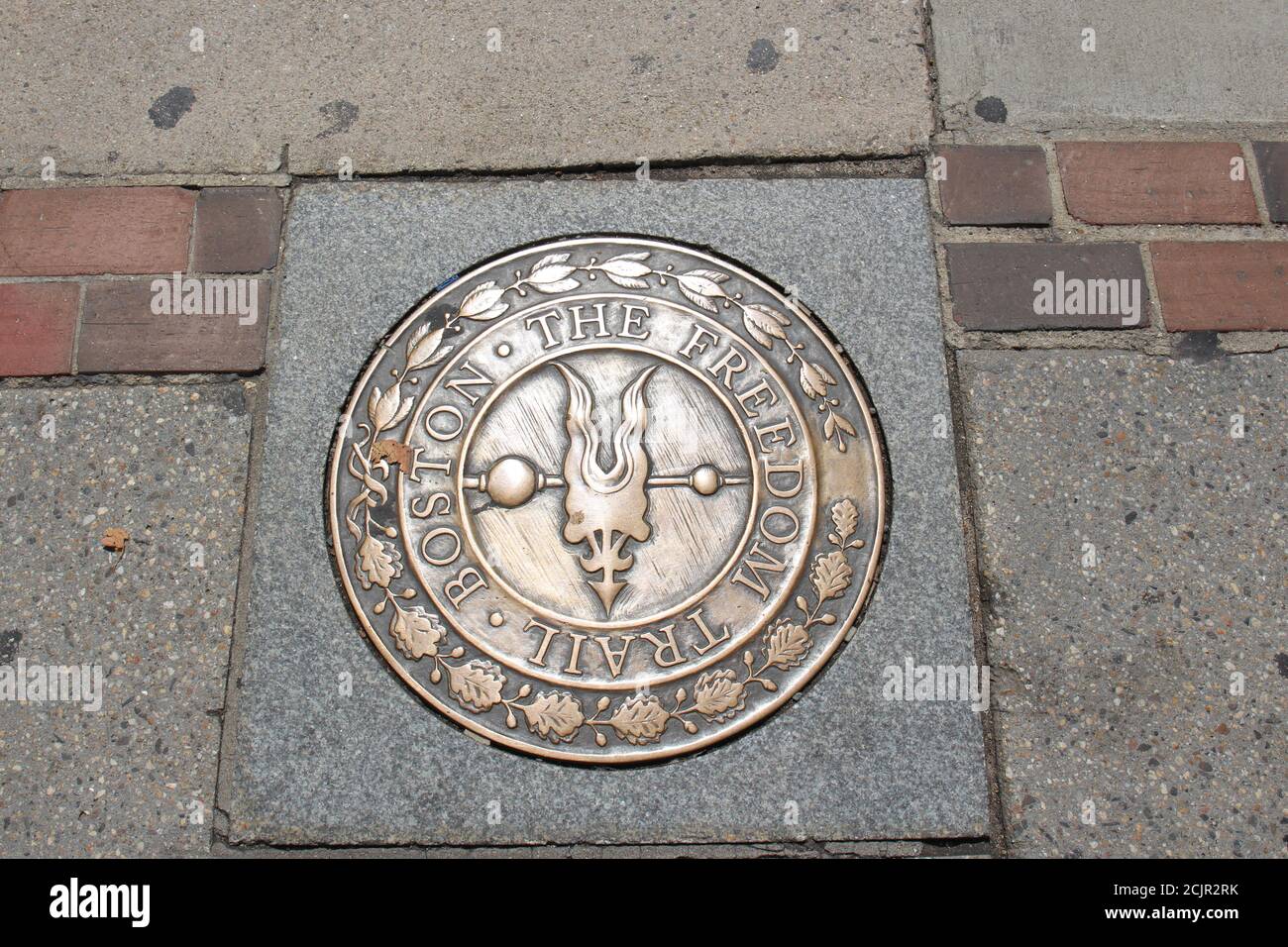 The freedom trail marker hi-res stock photography and images - Alamy