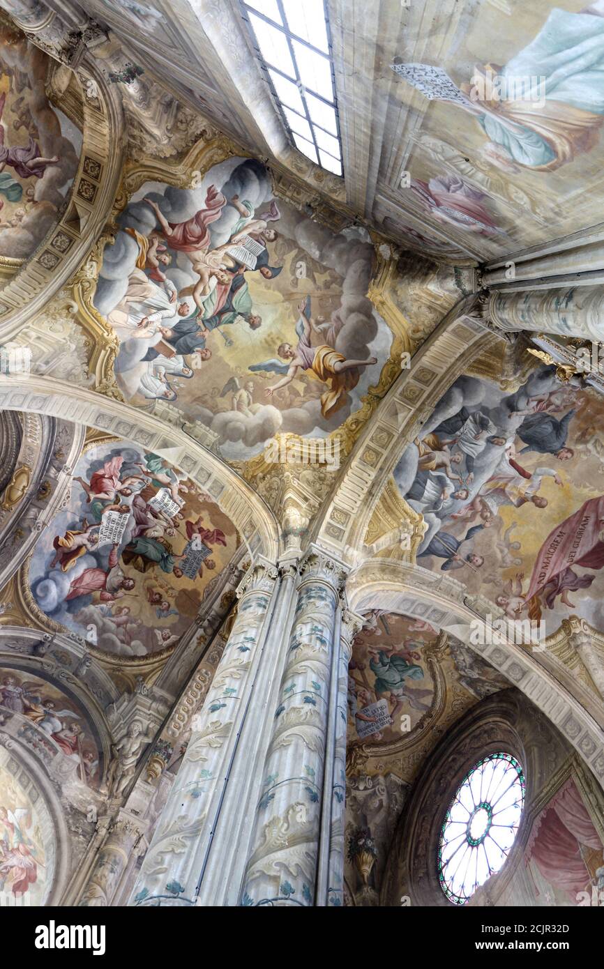 Cathedral of Santa Maria Assunta (frescoed ceiling by Federico Cervelli ...