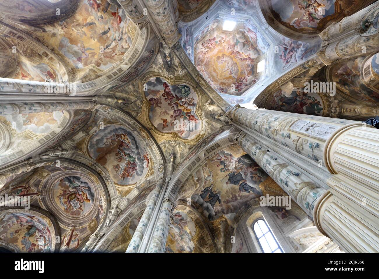 Cathedral of Santa Maria Assunta (frescoed ceiling by Federico Cervelli ...