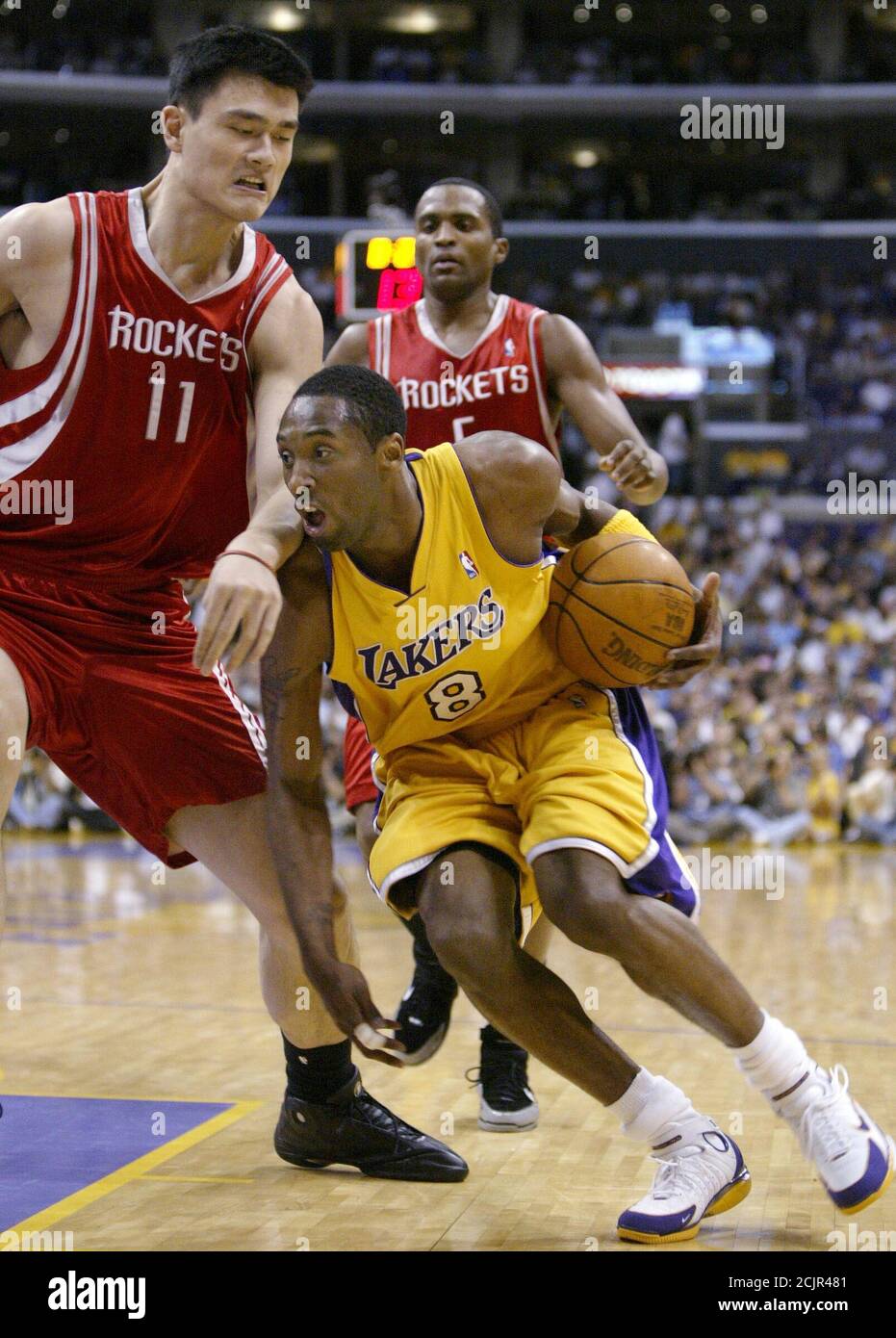 Yao ming houston rockets hi-res stock photography and images - Alamy