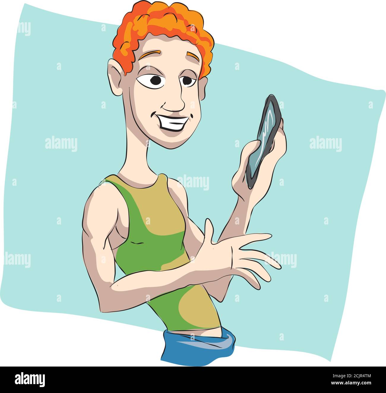 Man drawing surrounded Stock Vector Images - Alamy