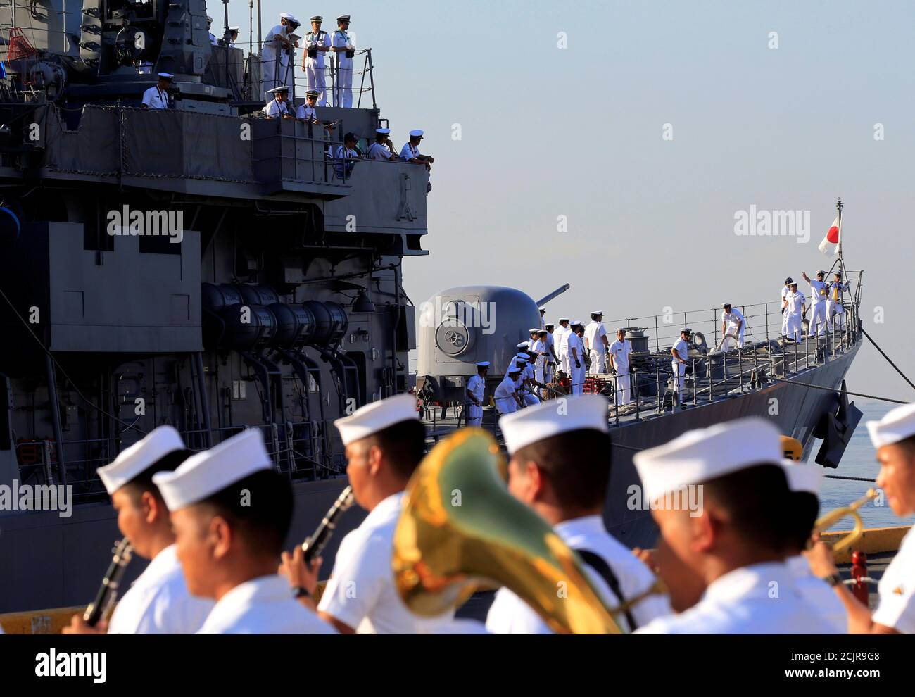 Jmsdf band hi-res stock photography and images - Alamy