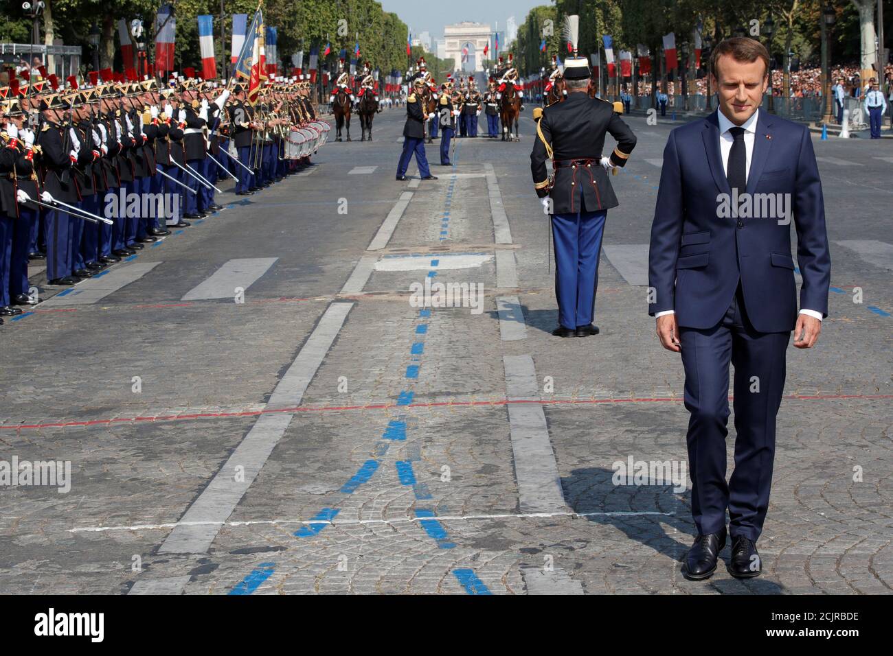 2018 french military parade hi-res stock photography and images - Alamy