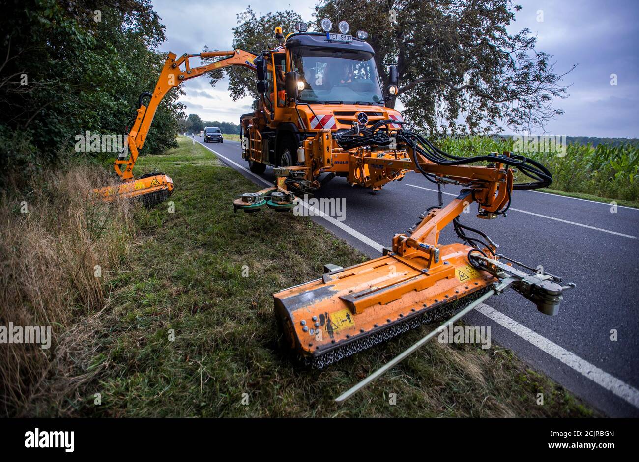 Boom mower hi-res stock photography and images - Alamy