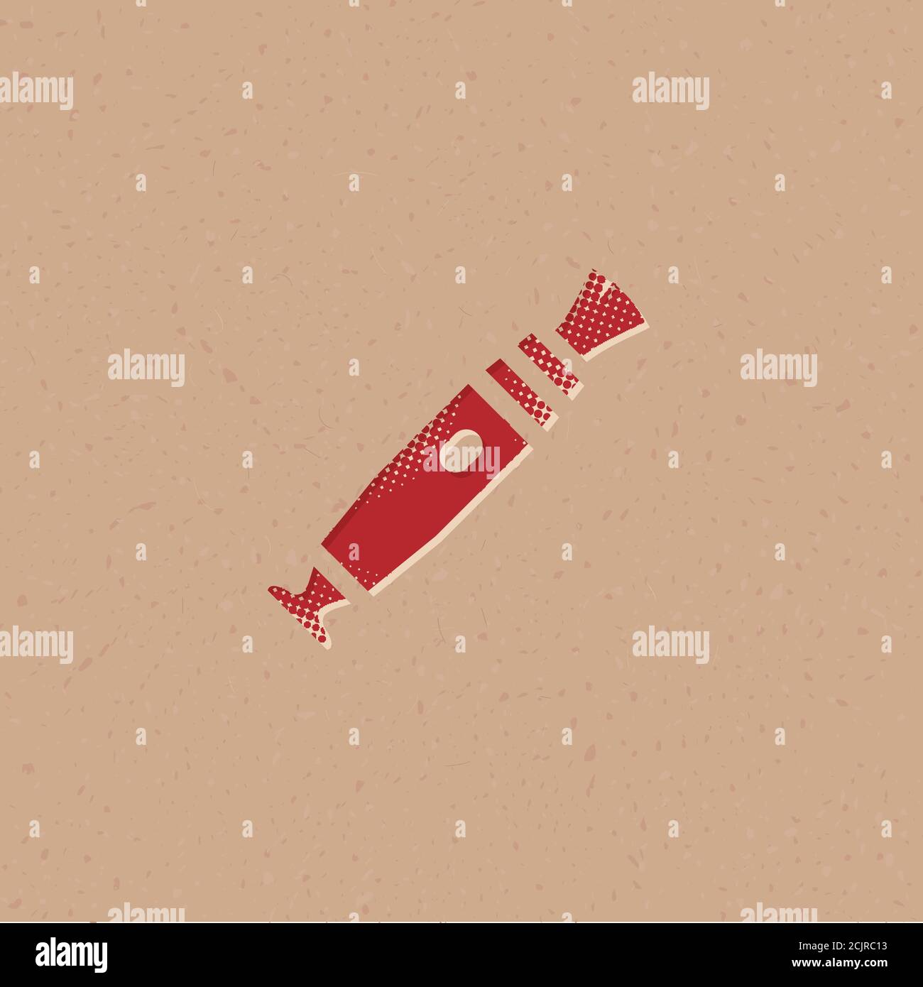 Camera lens cleaner icon in halftone style. Grunge background vector ...