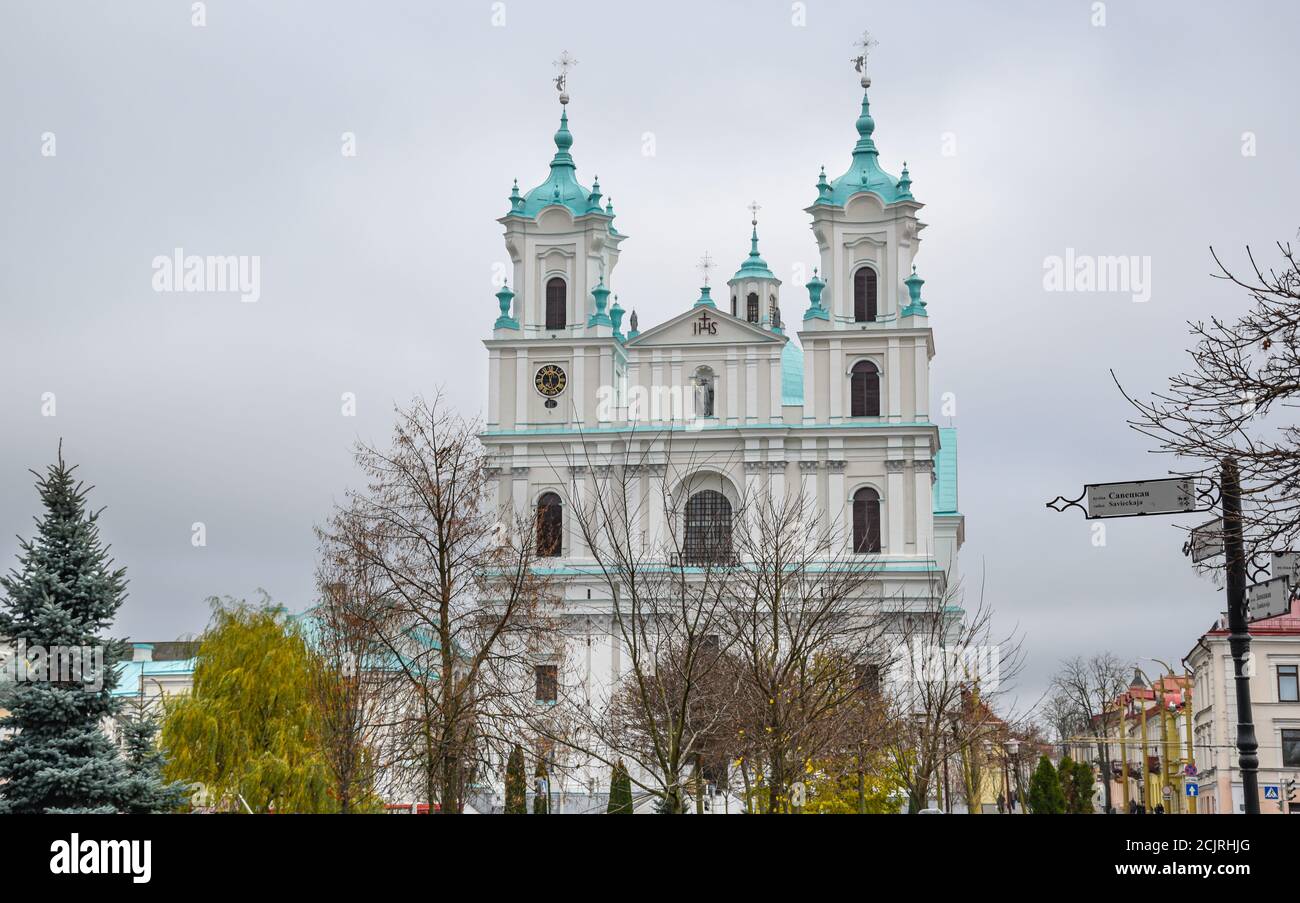 The city of Grodno in Belarus Stock Photo - Alamy