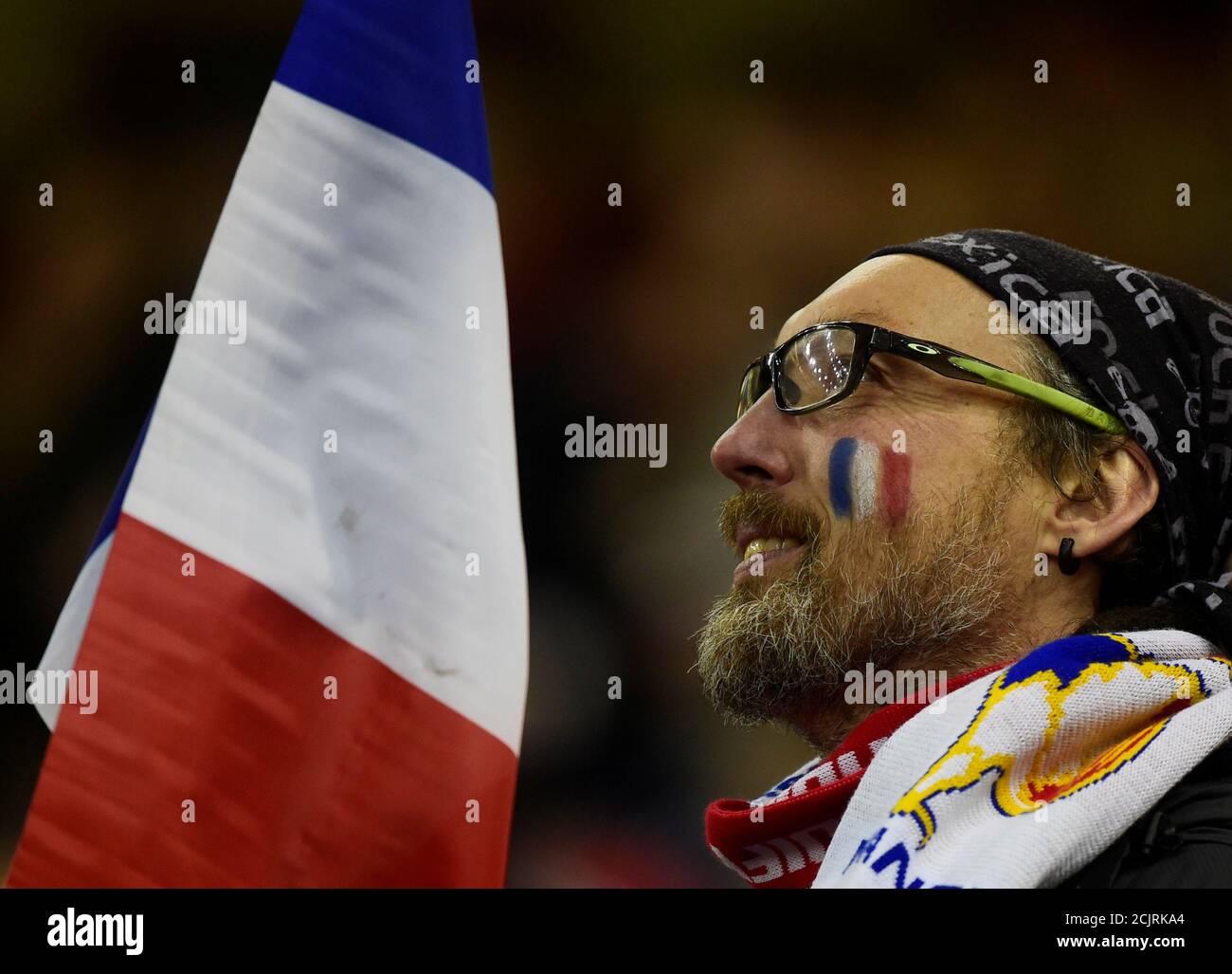 Sport rugby union face paint hi-res stock photography and images - Alamy