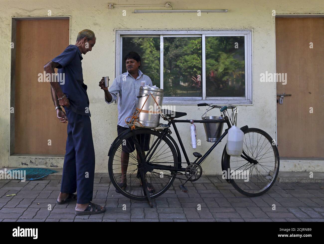 India watchman hi-res stock photography and images - Alamy