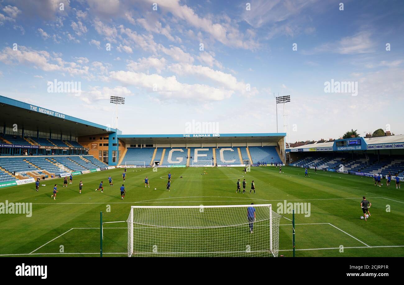 Priestfield stadium view hi-res stock photography and images - Alamy