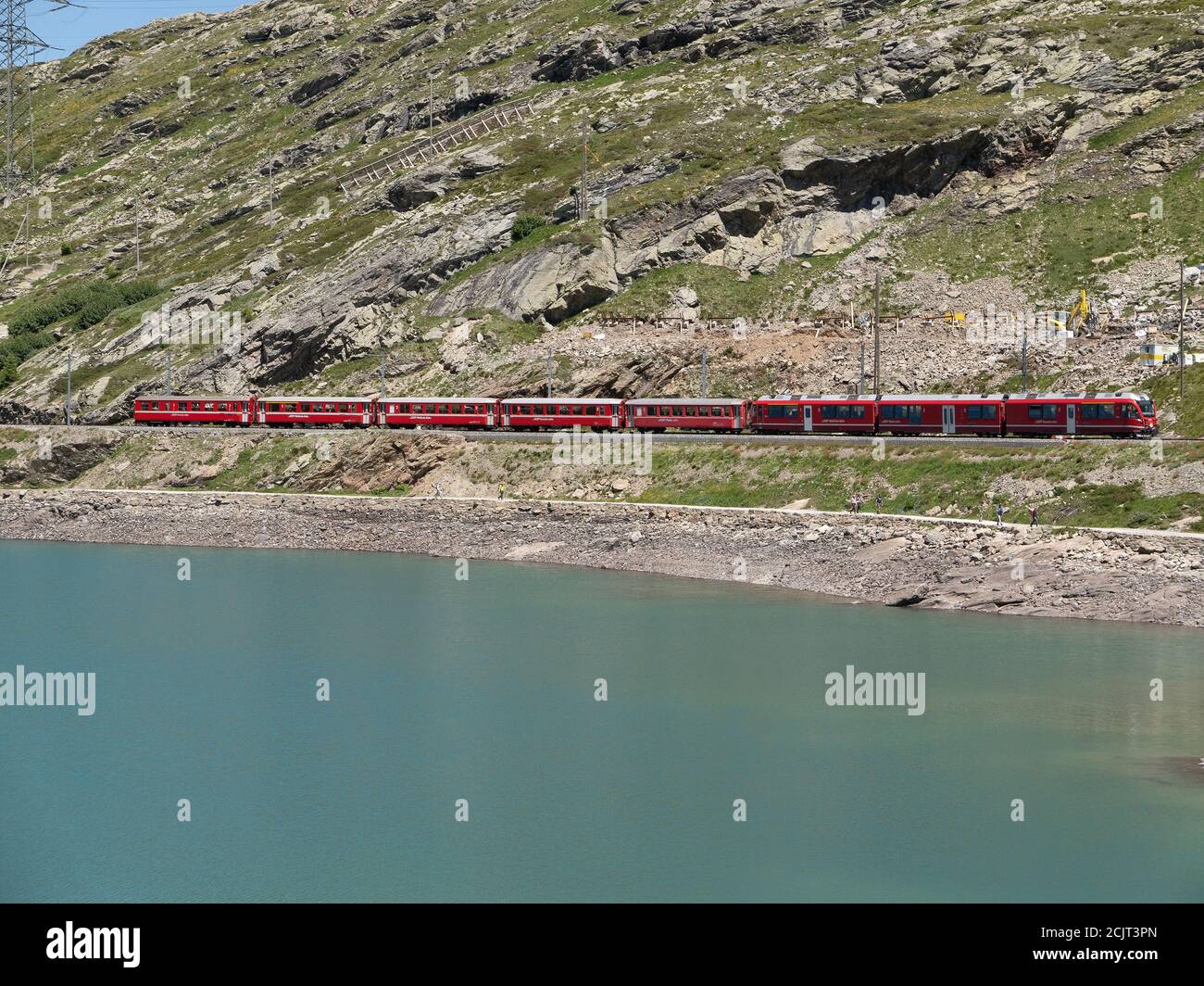 Albula bernina express railway hi-res stock photography and images - Alamy