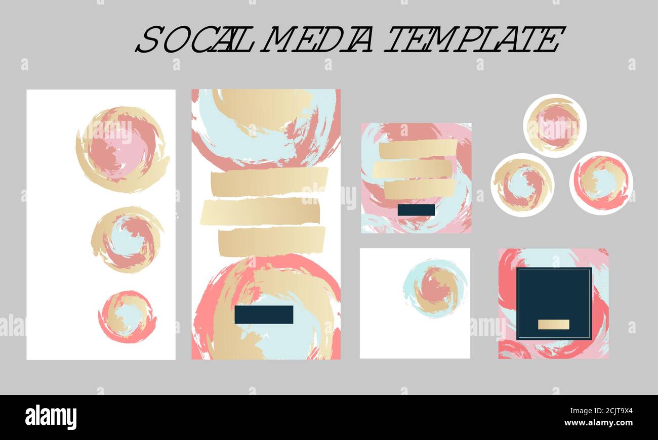 A large set of hand-drawn patterns for design cards, flyers, poster ...