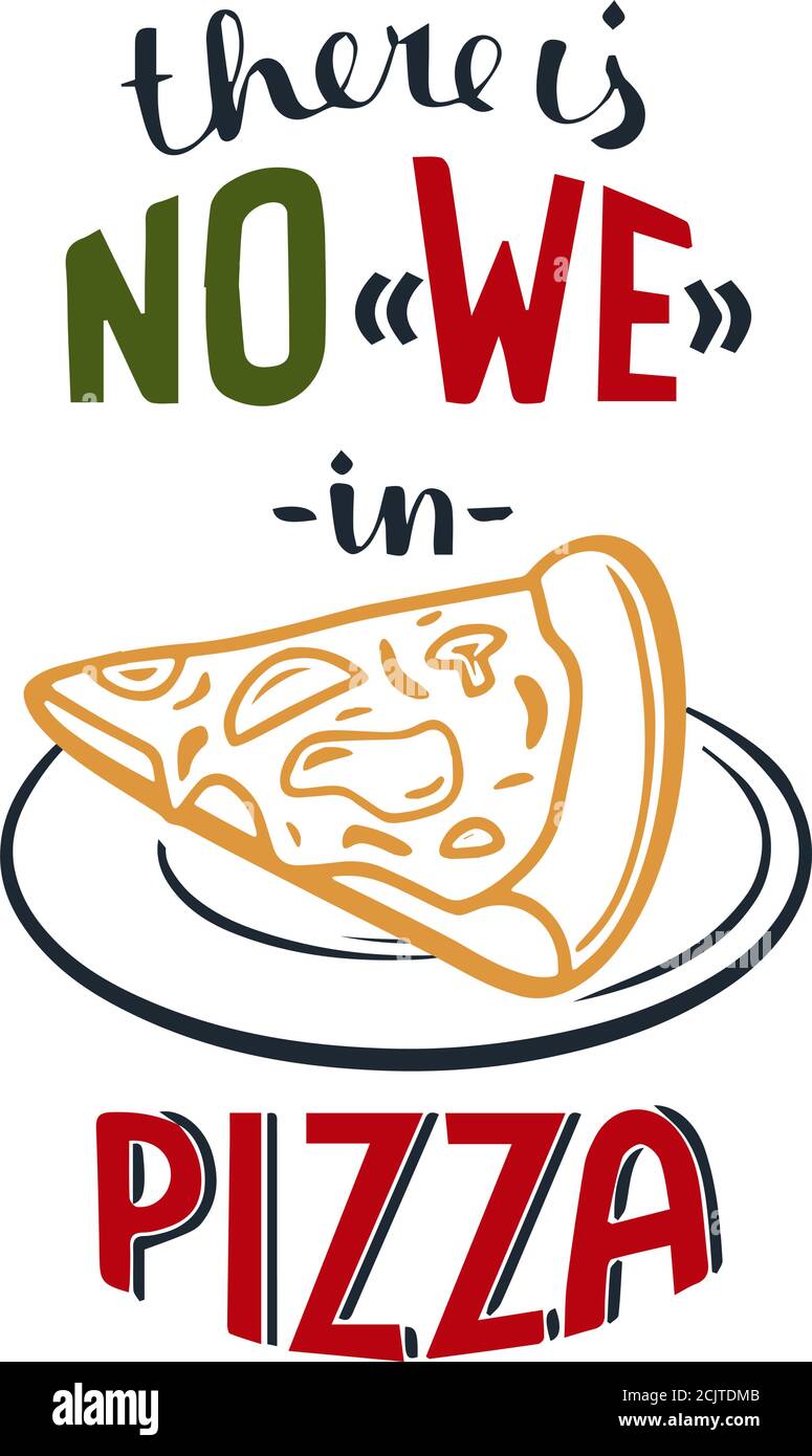Restaurant food menu design, hand drawn illustrations, Italian Pizza ...