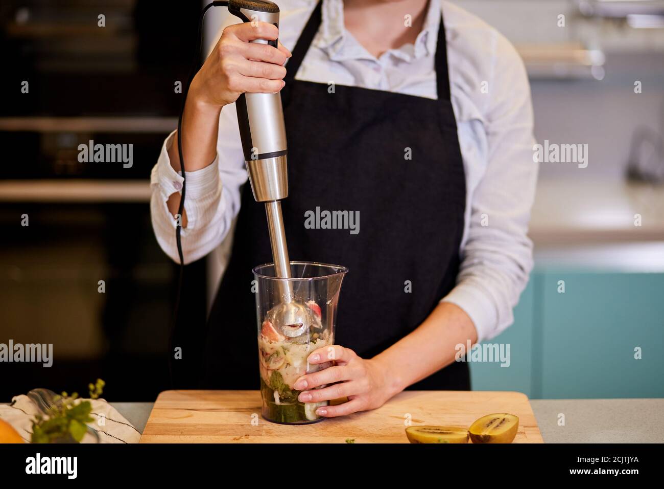 Pureeing fruits hi-res stock photography and images - Alamy