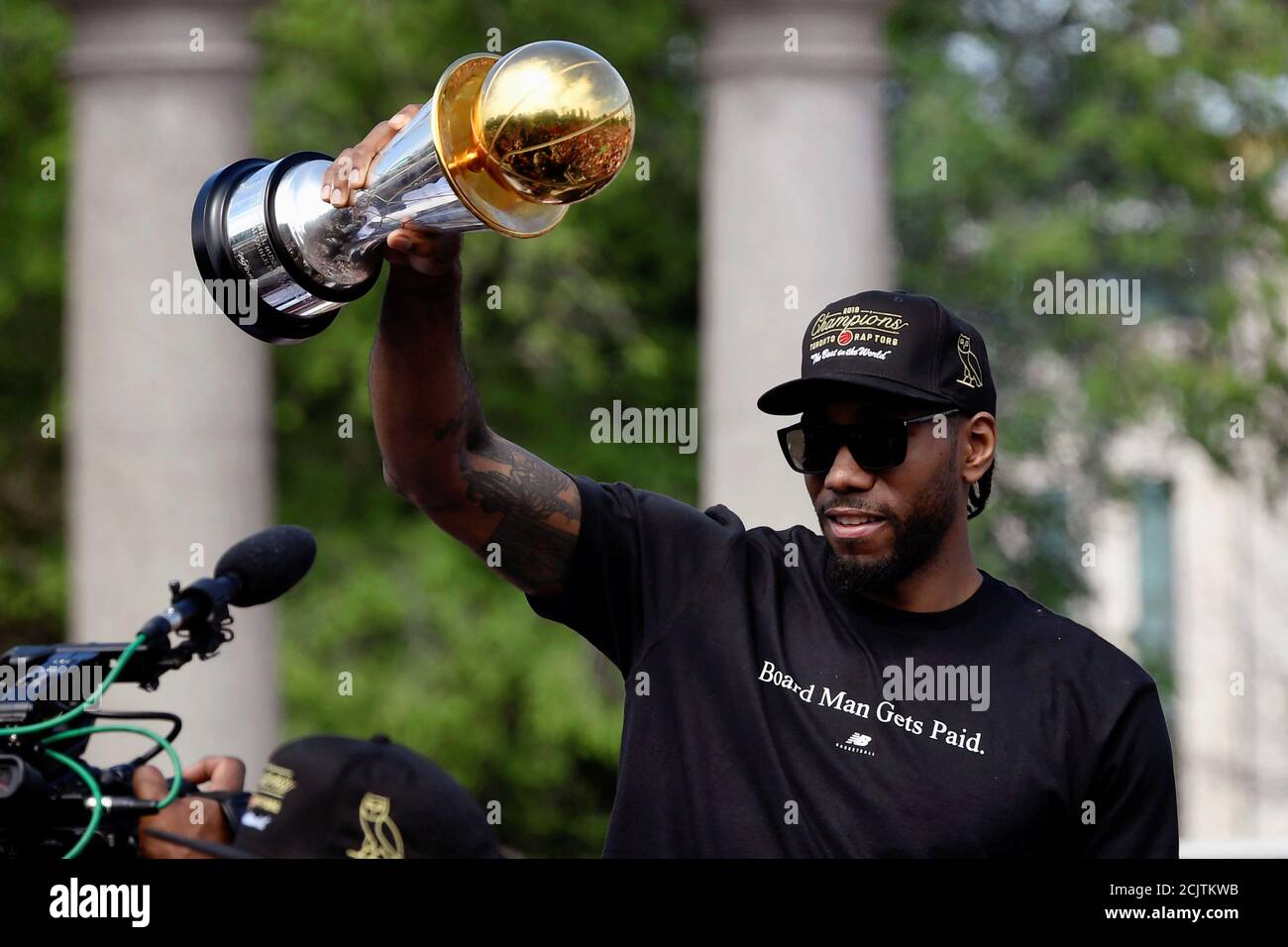 Nba finals 2019 trophy hi-res stock photography and images - Alamy