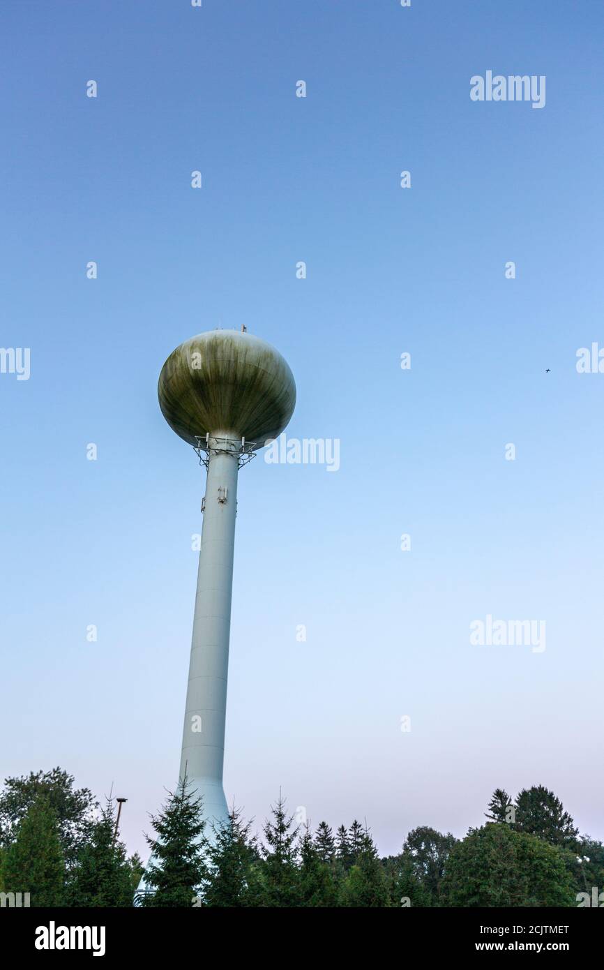 Water tower in South Kingstown, Rhode Island, USA Stock Photo - Alamy