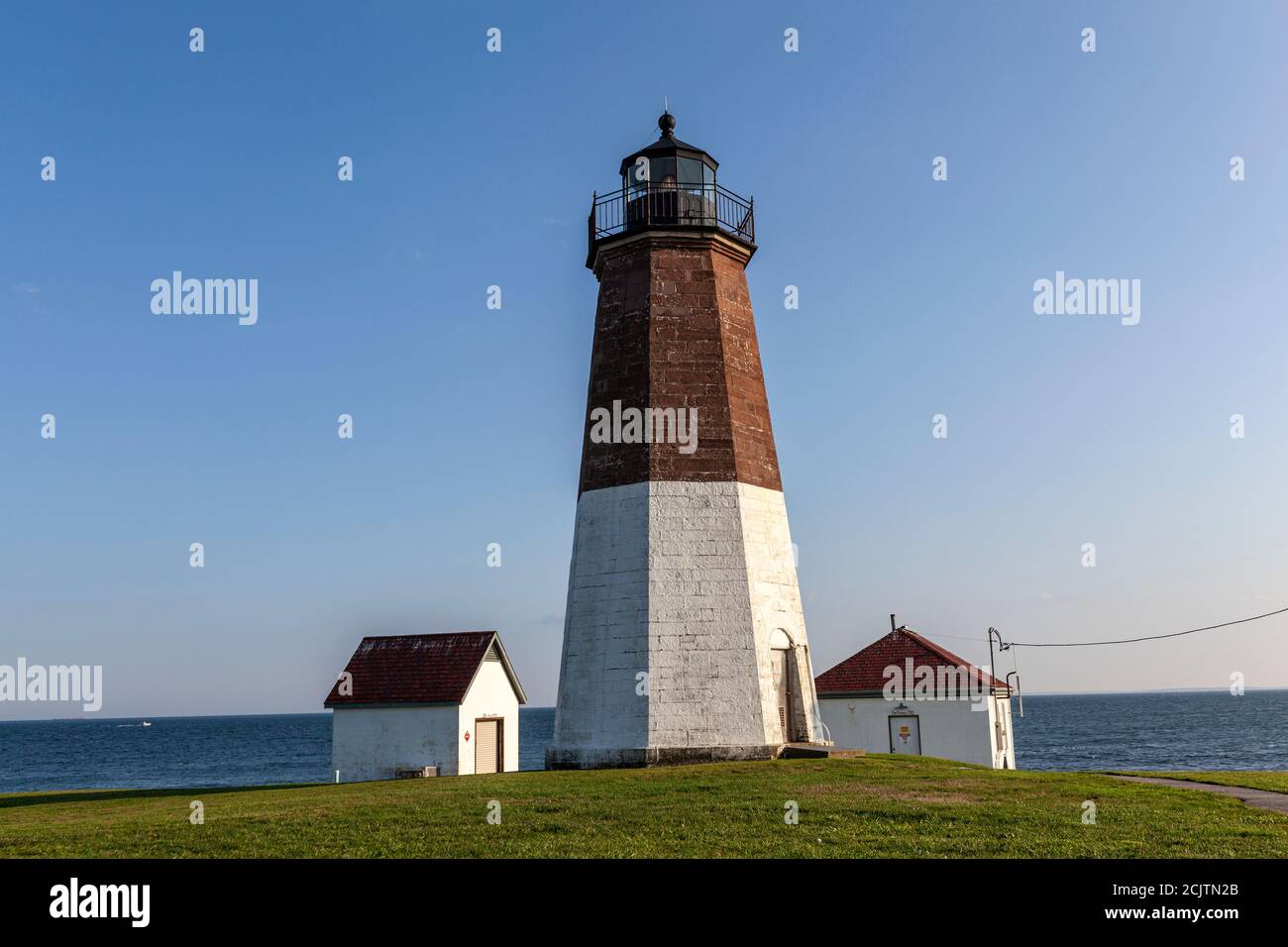 Point judith lighthouse narragansett hi-res stock photography and ...