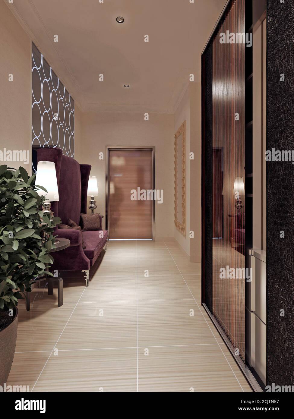 Neoclassical hallway hi-res stock photography and images - Alamy