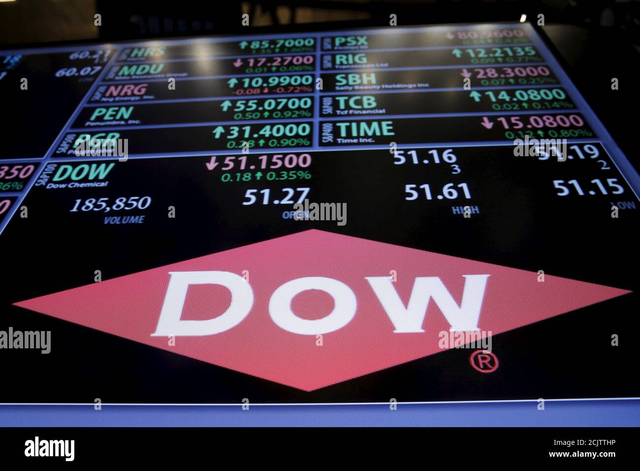 Dow chemical logo hi-res stock photography and images - Alamy