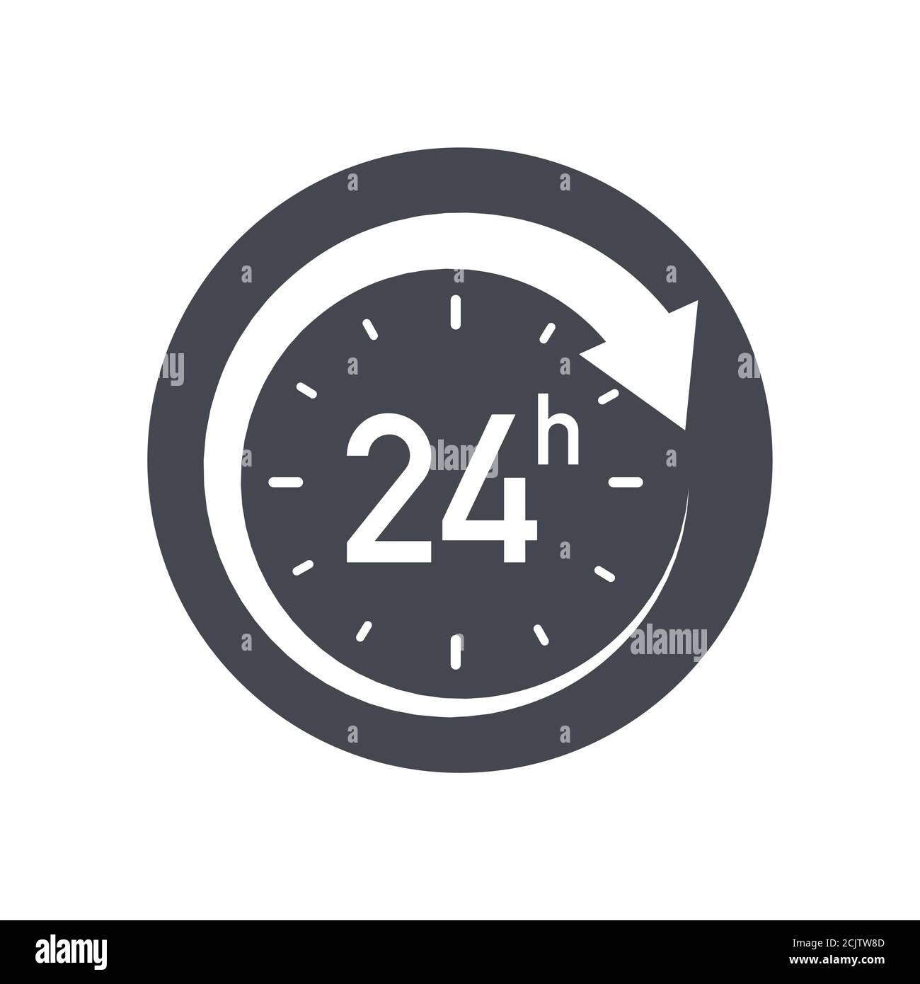 24 7 icon vector vectors hi-res stock photography and images - Alamy