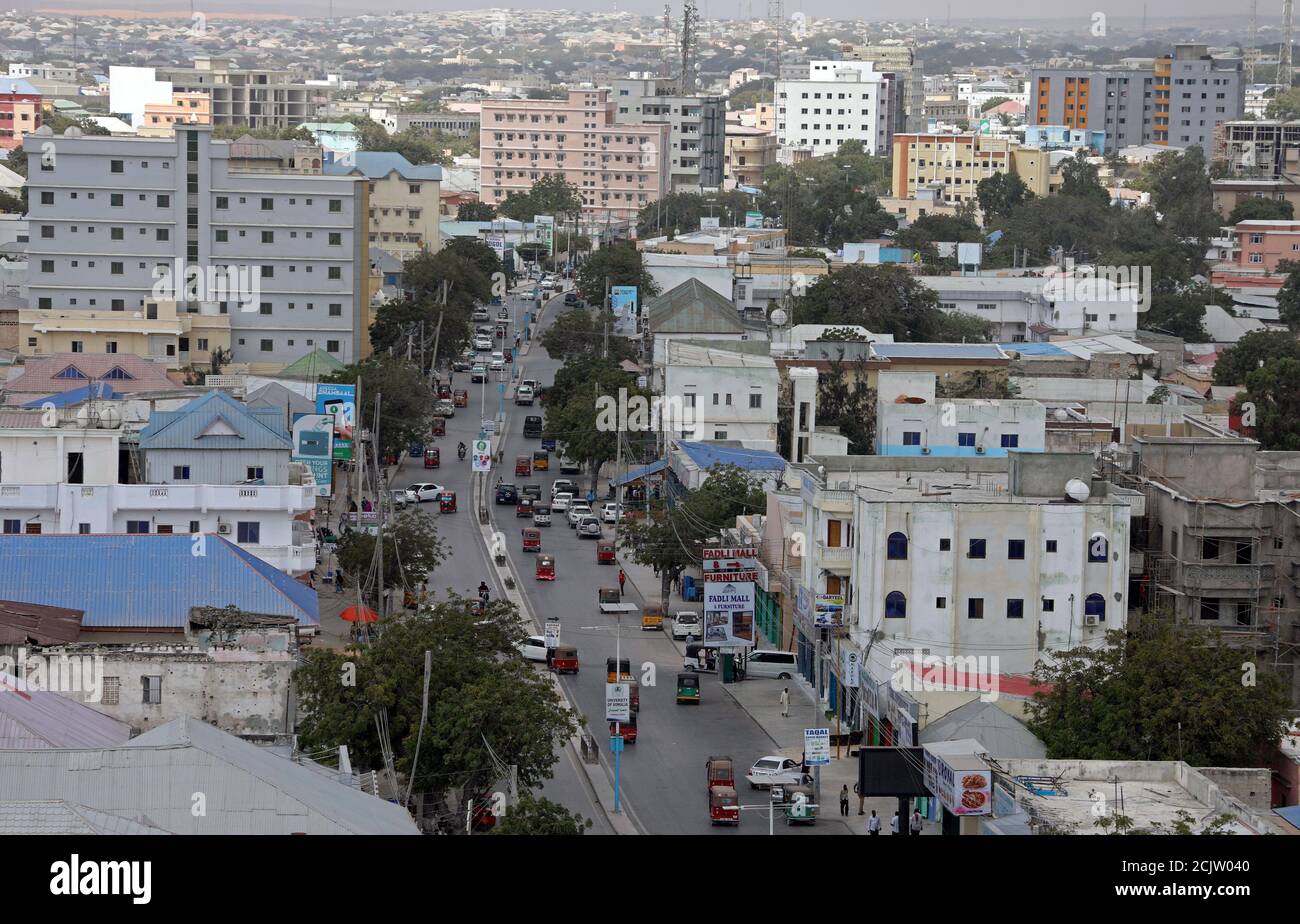 Aerial view of mogadishu hi-res stock photography and images - Alamy