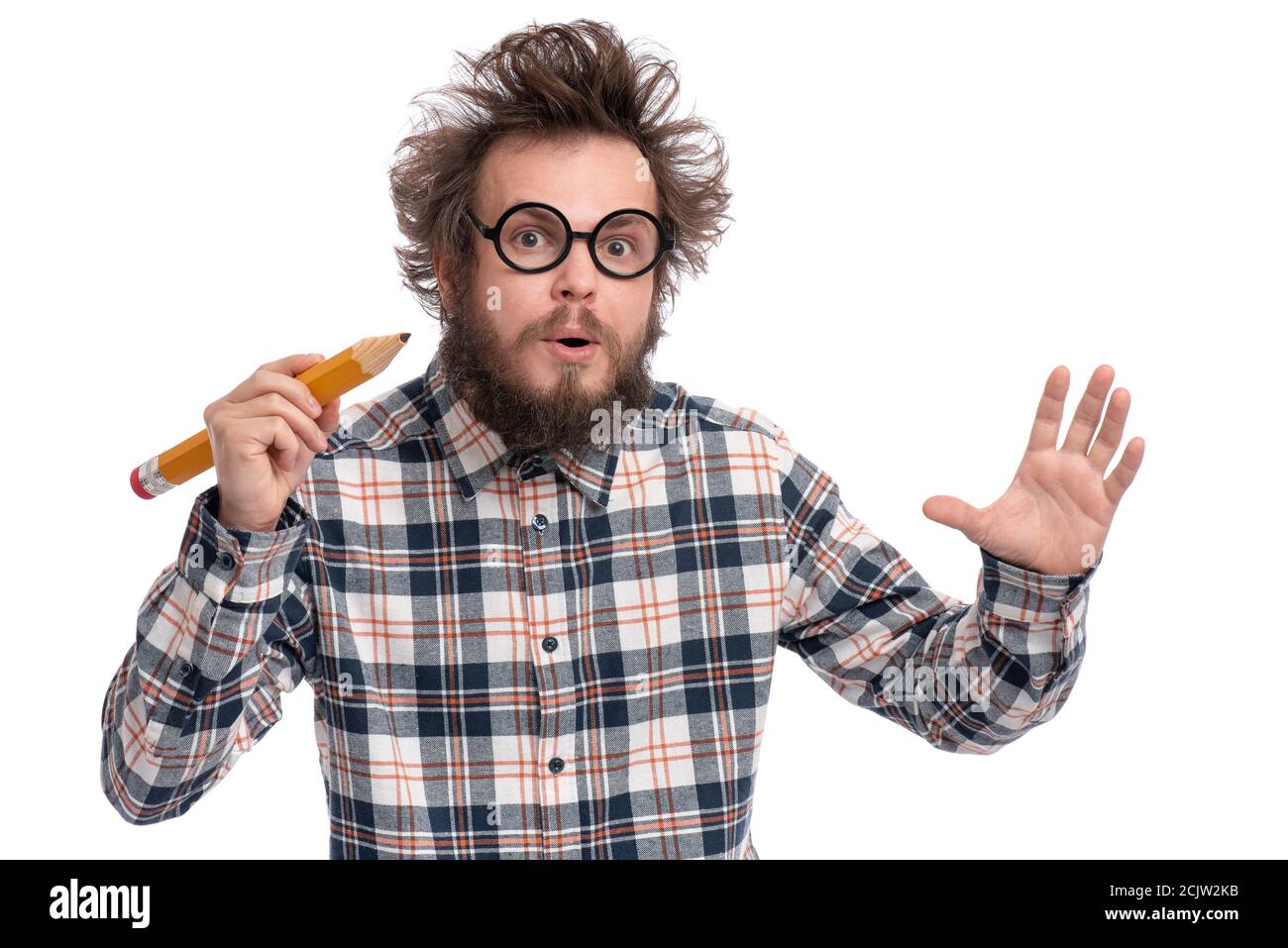 Man writing pencil hi-res stock photography and images - Alamy