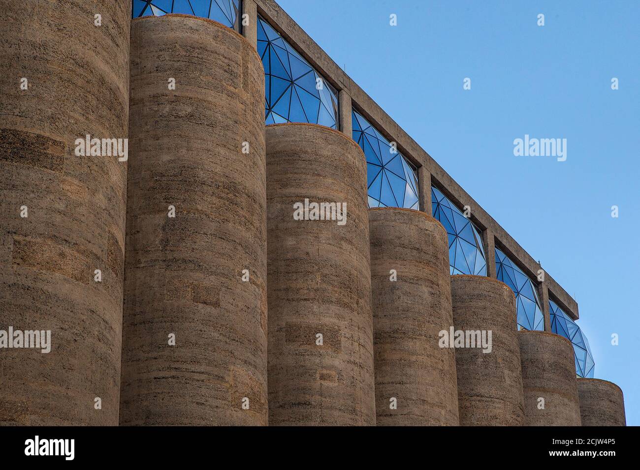 The Zeitz MOCAA museum at the V&A Waterfront, Cape Town, South Africa ...