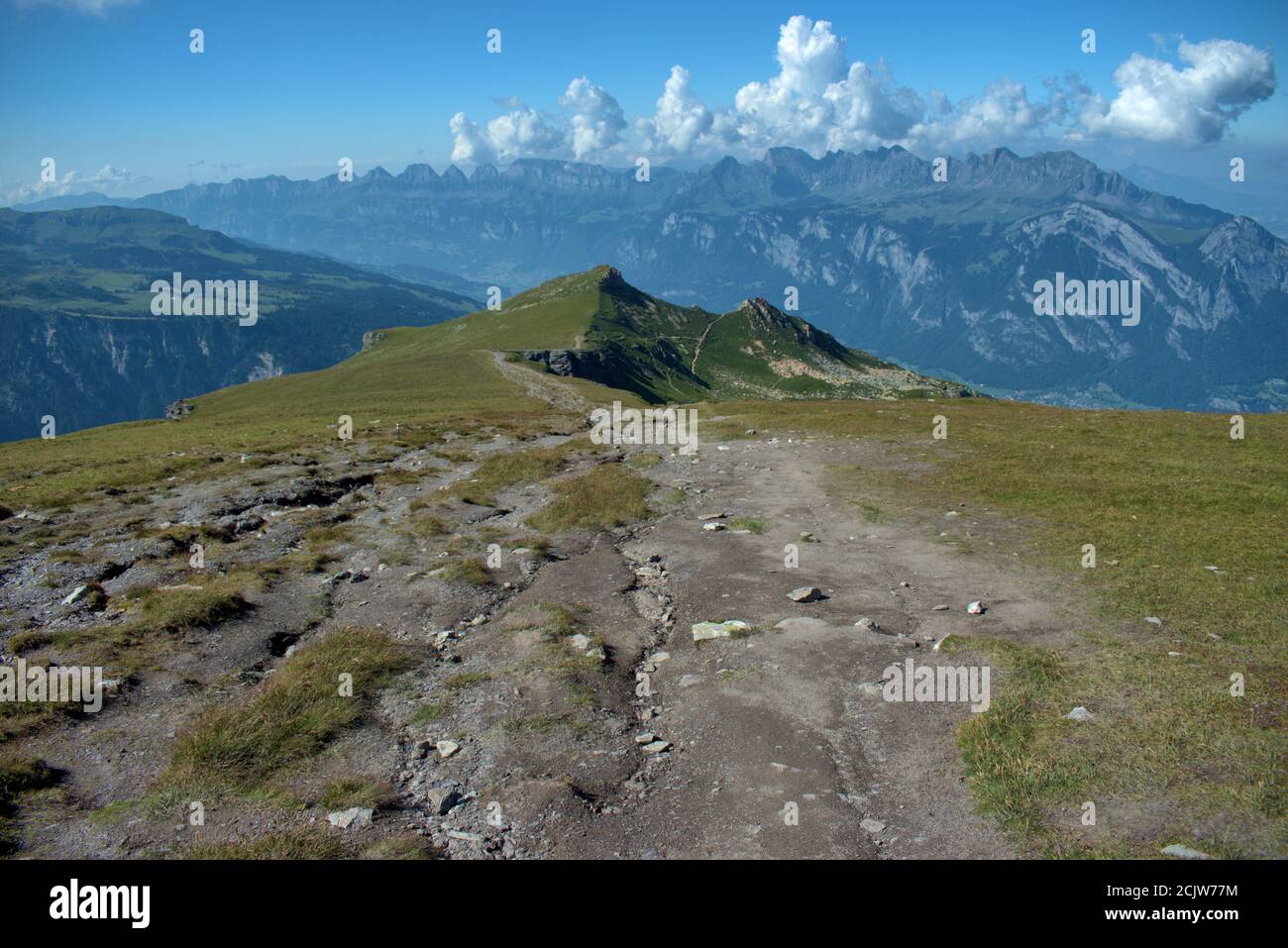 Fascinating mountainscape at Pizol in Switzerland Stock Photo - Alamy