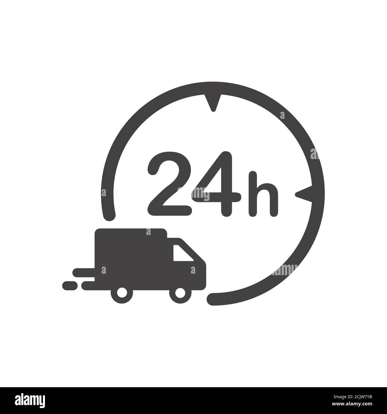 24 hrs sign on Stock Vector Images - Alamy