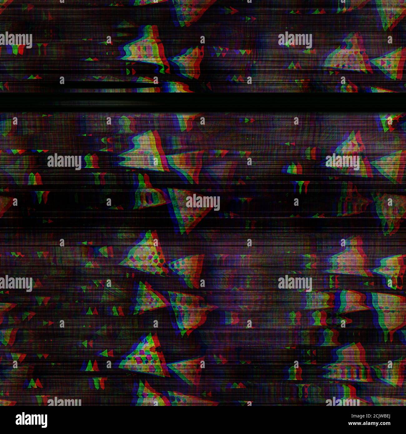 Seamless techno glitch RGB computer monitor noise Stock Photo - Alamy