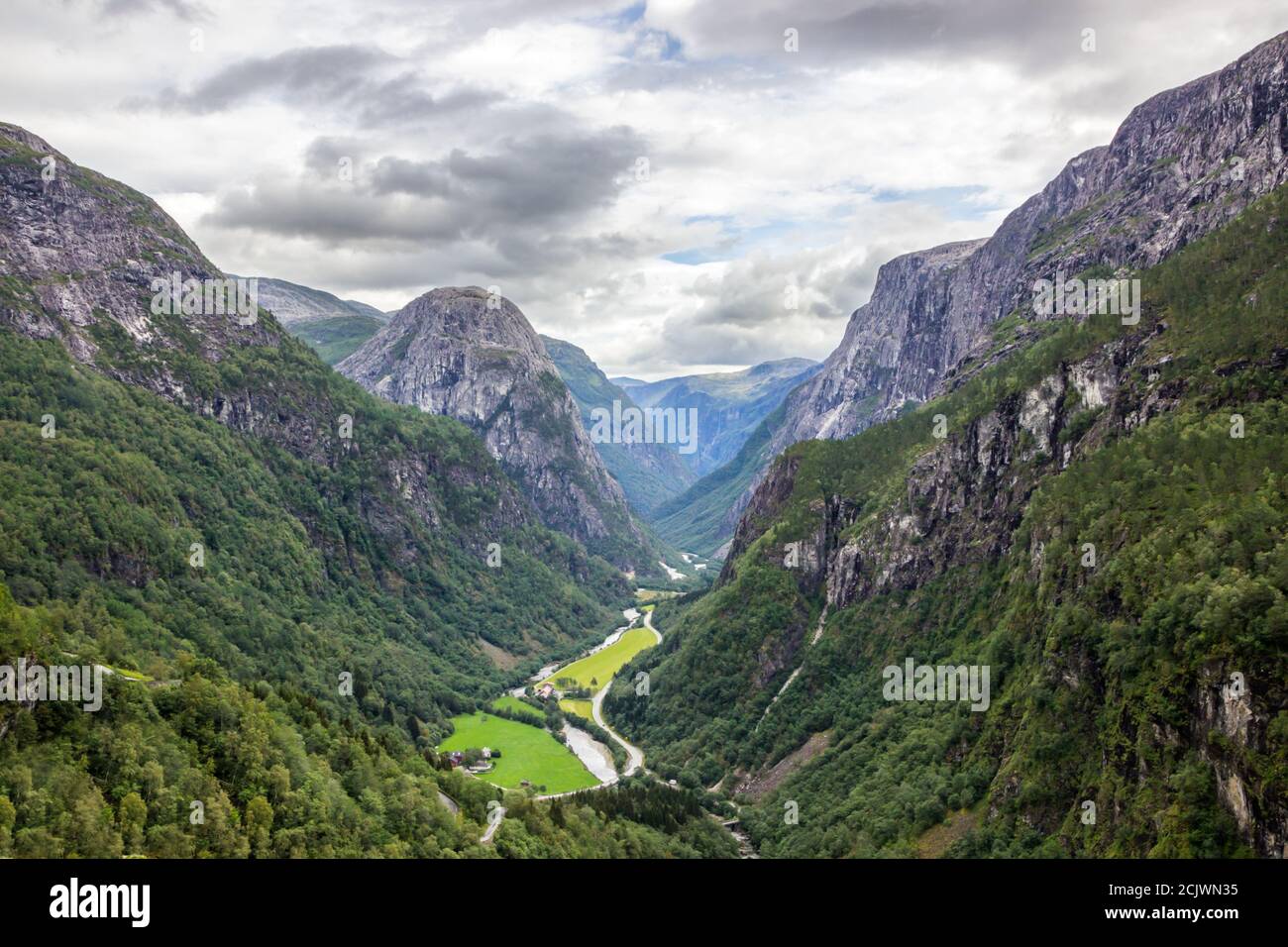 Norway stalheim landscape hi-res stock photography and images - Alamy