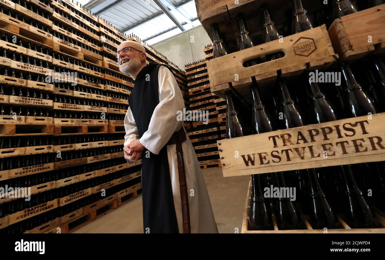 Westvleteren monk hi-res stock photography and images - Alamy