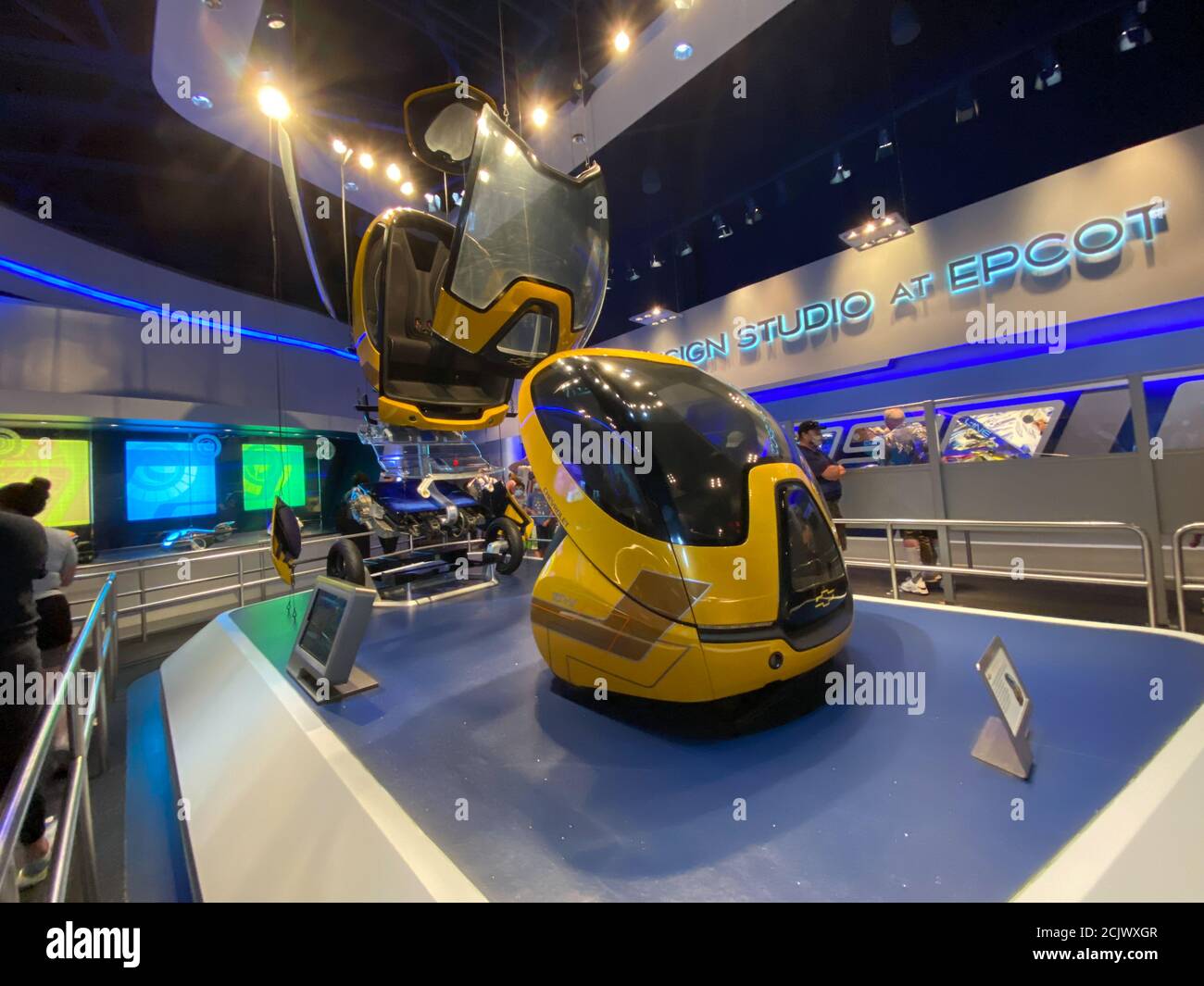 Test Track Epcot Inside