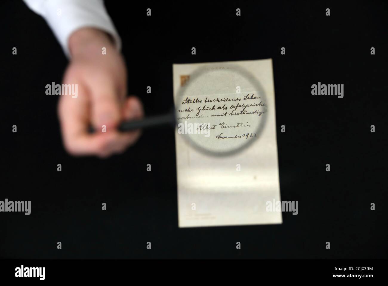 Albert einstein note hi-res stock photography and images - Alamy