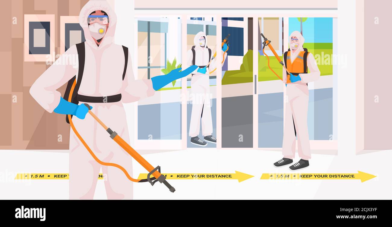 Cleaning office corridor Stock Vector Images - Alamy