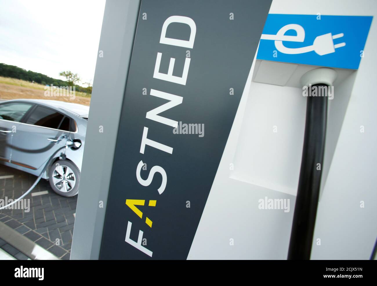 Fastned charging station hi-res stock photography and images - Alamy