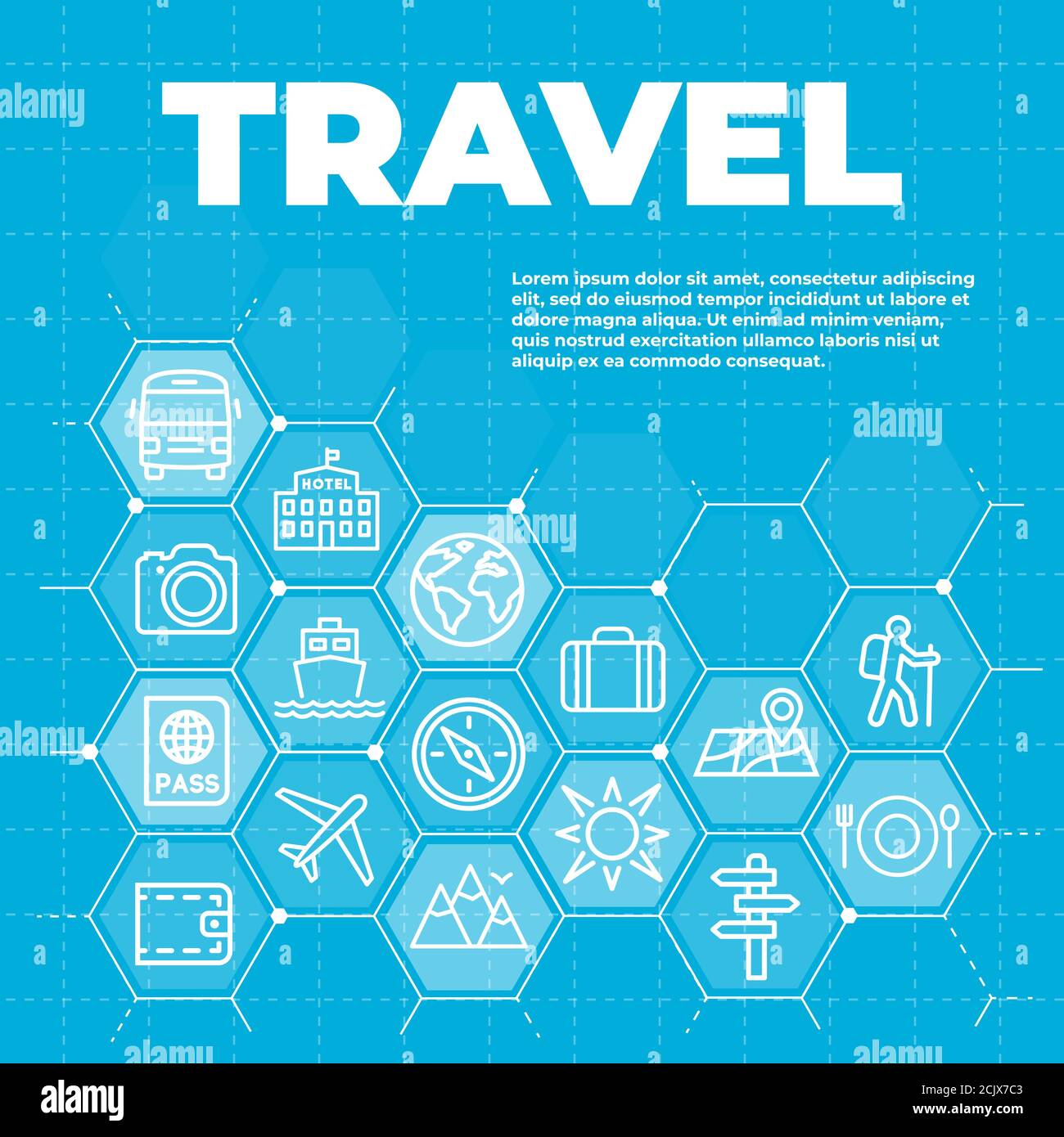 Suitcase icon sign seamless Stock Vector Images - Alamy