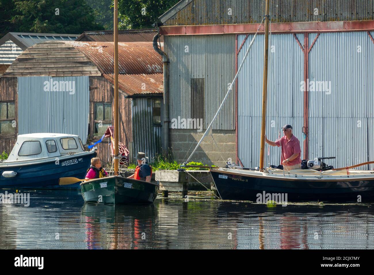 Barton turf staithe hi-res stock photography and images - Alamy