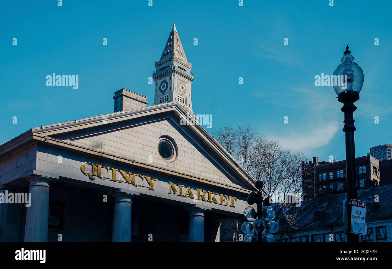 Boston freedom trail walking tour hi-res stock photography and images ...