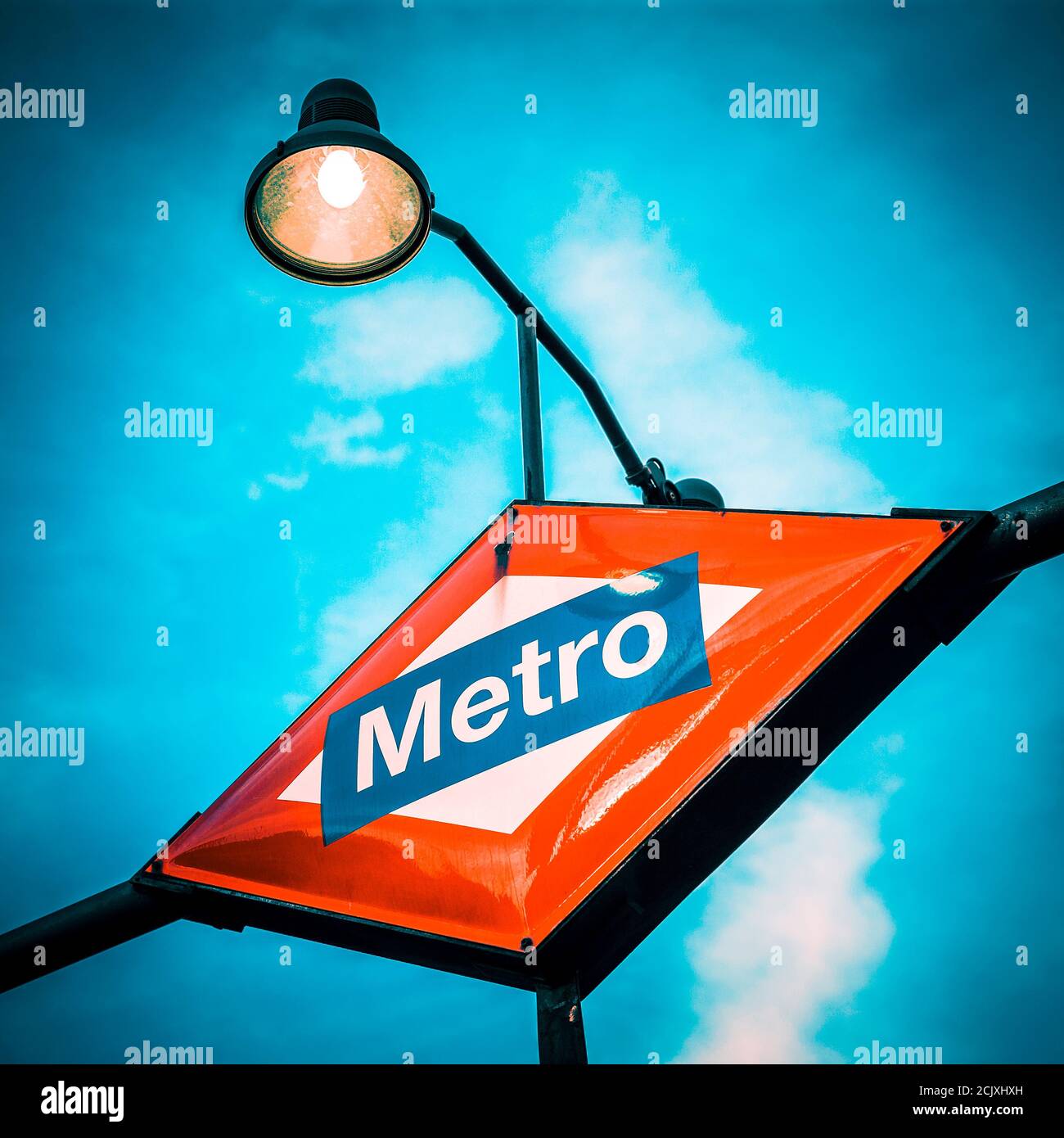 Info madrid hi-res stock photography and images - Alamy