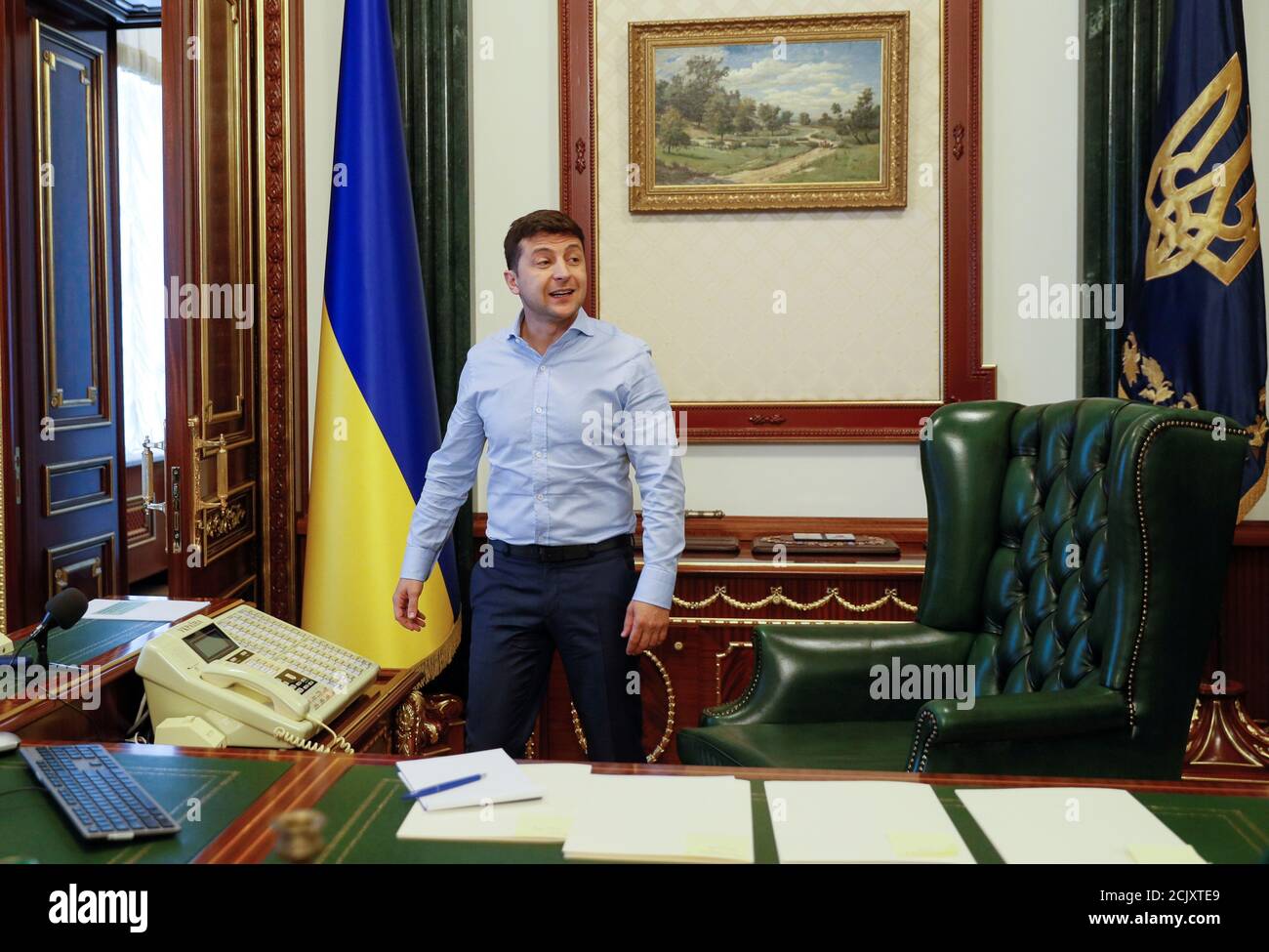 The presidential office of ukraine hi-res stock photography and images ...