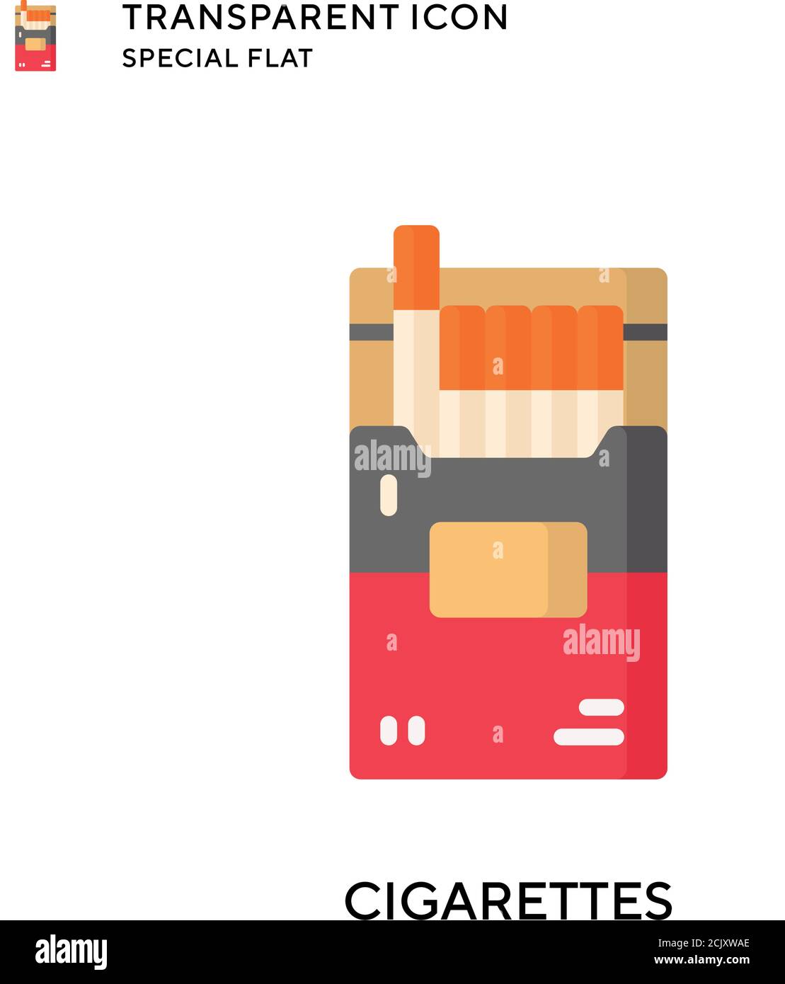 Cigarettes garbage Stock Vector Images - Alamy