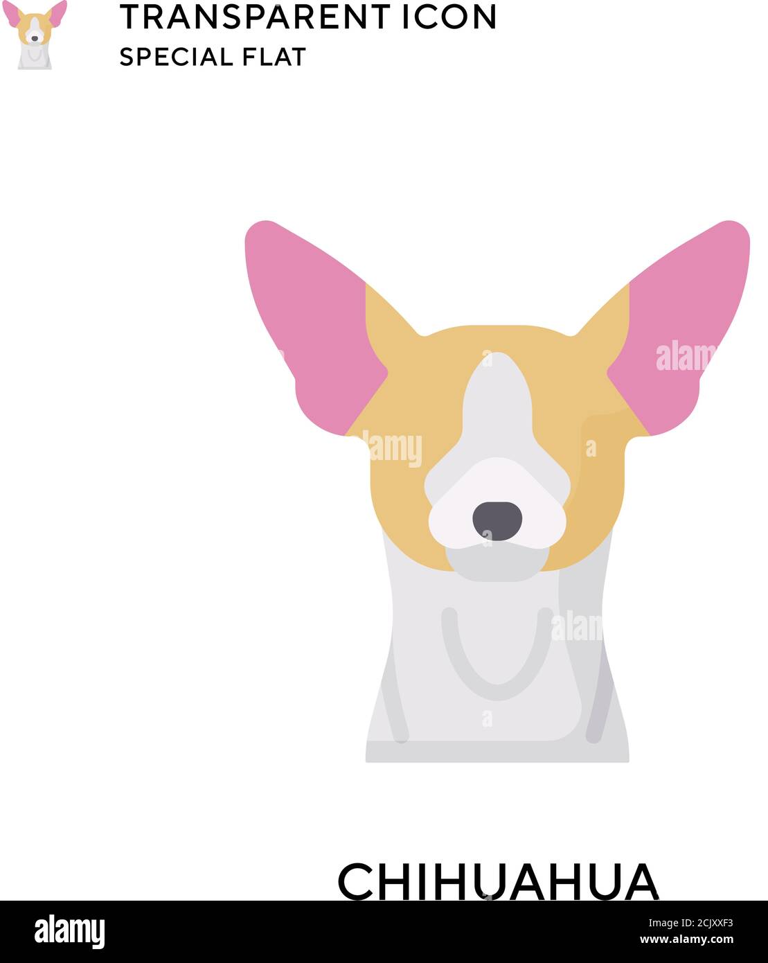 One chihuahua Stock Vector Images - Alamy