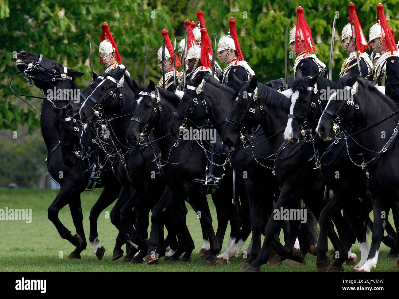 Household cavalry hyde park barracks hi-res stock photography and ...