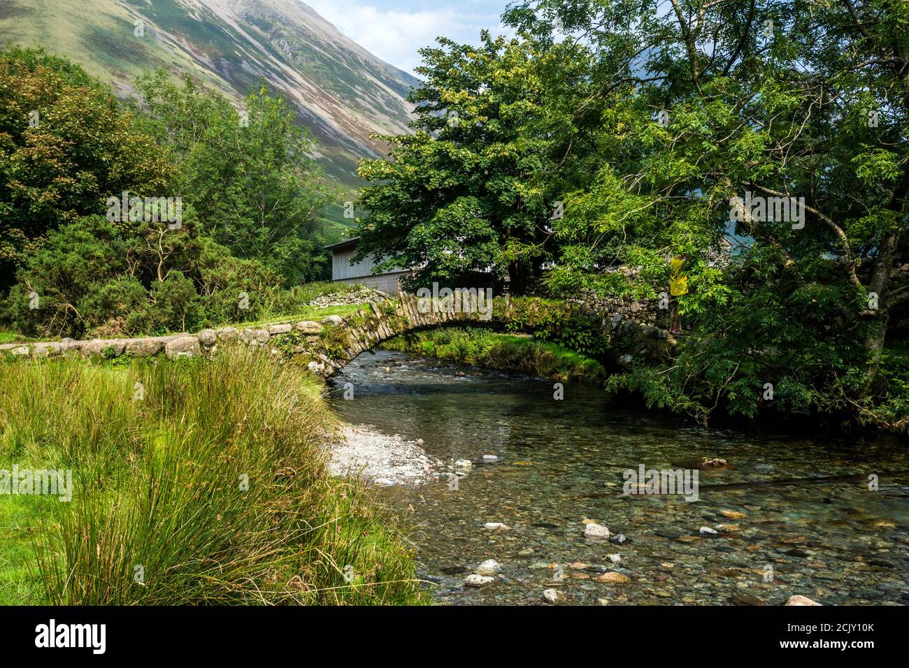 This ancient bridge is now where climbers and fell walkers meet to ...