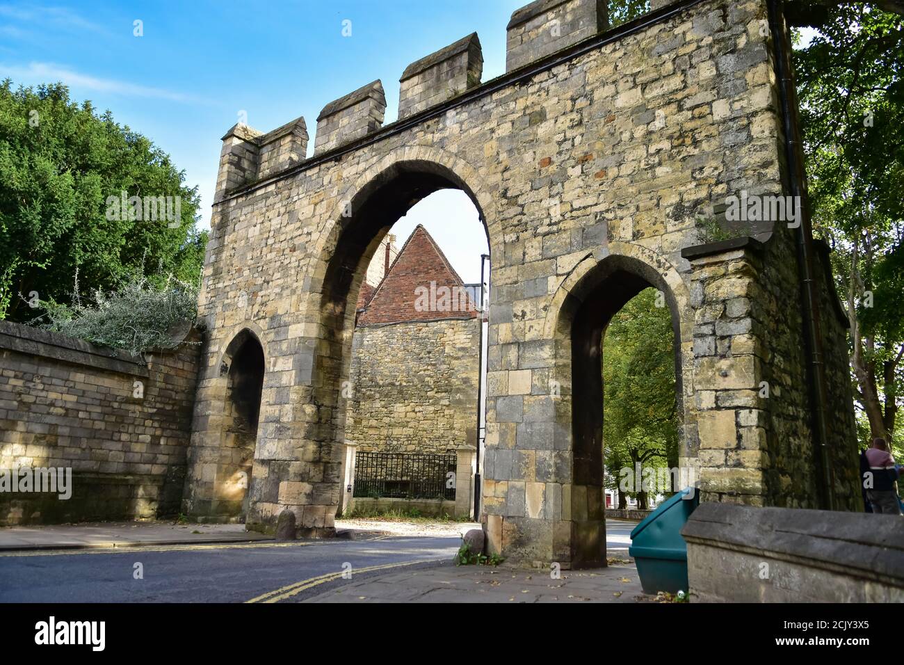 Gate old priory in hi-res stock photography and images - Alamy