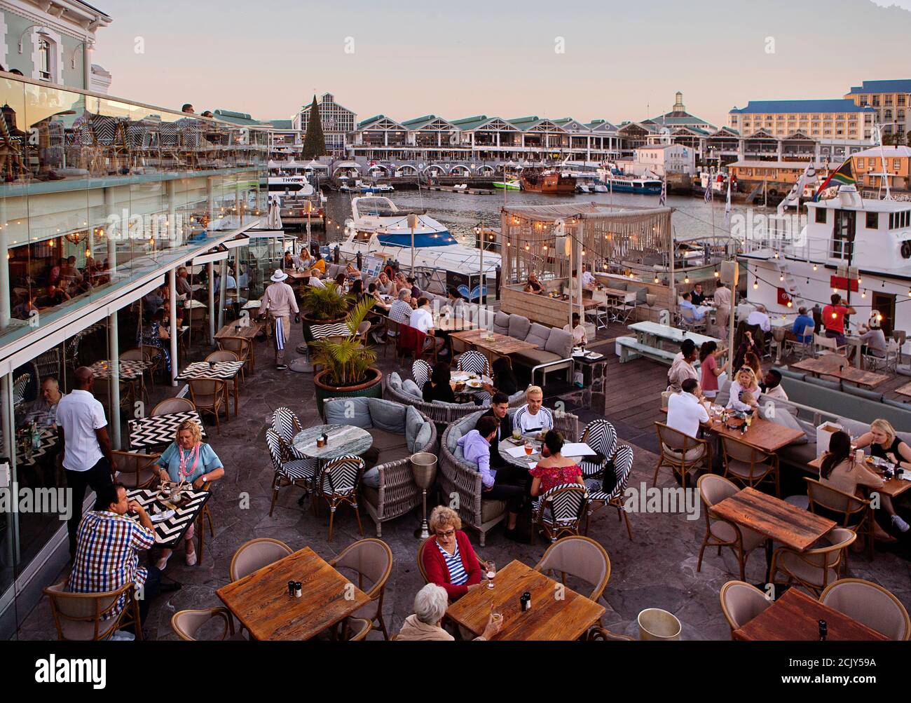 Victoria & Alfred shopping mall, Cape Town, South Africa Stock Photo ...